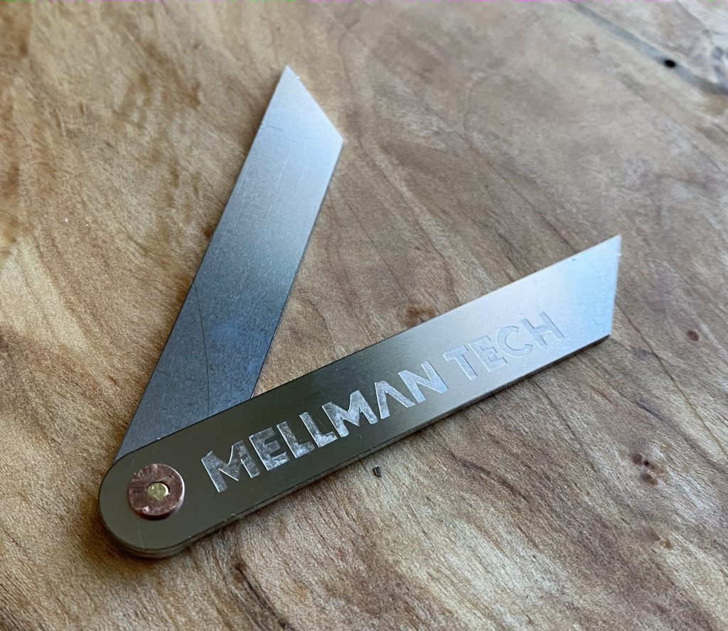 Bevel Gauge, 3″ Flat – Mellman Tech SHOP